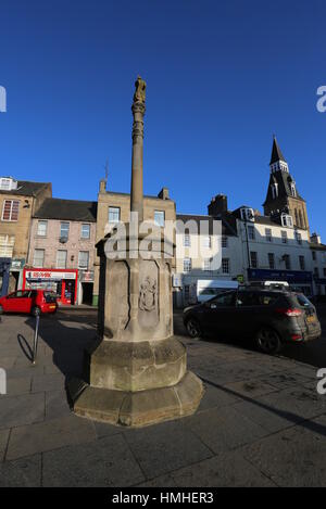 Mercat Cross Crossgate Cupar Scotland Stock Photo - Alamy