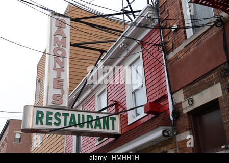 Bamonte's Restaurant, Street Scene, Williamsburg, Brooklyn, New York ...