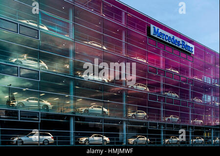 Mercedes Benz Branch Munich - Bavaria, Germany Stock Photo: 133177051 ...