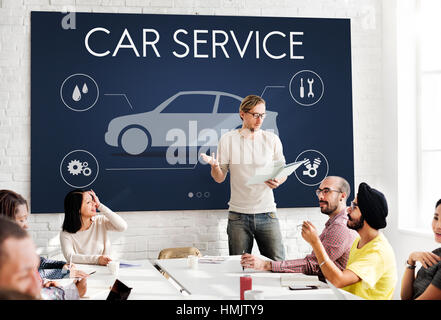 Car Service Repairment Help Concept Stock Photo - Alamy