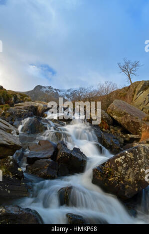 Cwm Idwall Ogwen Valley Stock Photo - Alamy