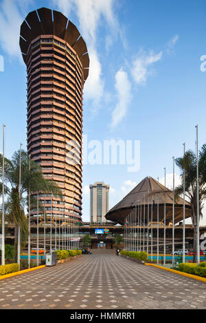 The Kenyatta International Conference Centre / KICC in Nairobi Stock ...