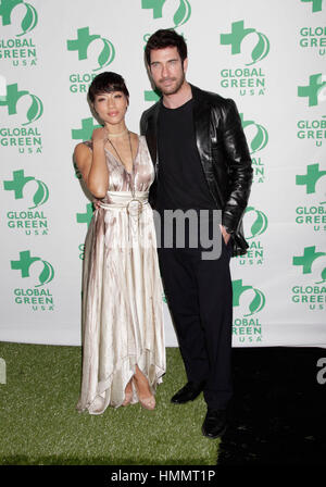 Shasi Wells and Dylan McDermott attend Global Green USA's 10th Annual ...