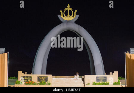 Billionth Barrel Oil Monument Brunei Stock Photo - Alamy