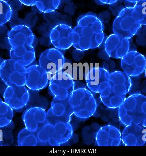 Colorful realistic human cells Stock Photo - Alamy