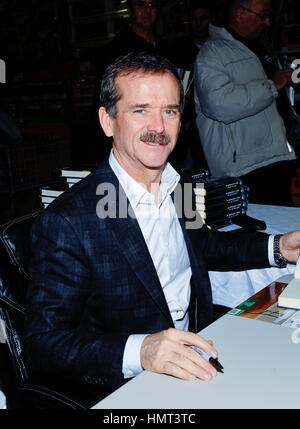 28 November 2014 - Ancaster, Ontario, Canada. Accomplished astronaut ...