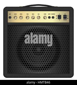Vintage bass amplifier vector illustration Stock Vector Image & Art - Alamy