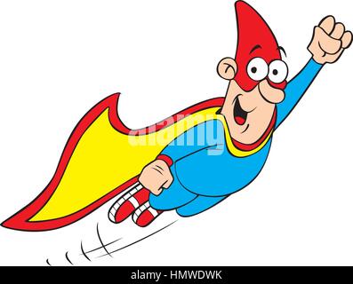Cute Cartoon Heroic Superhero Stock Vector Image & Art - Alamy