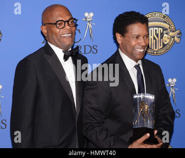 Samuel L. Jackson and Denzel Washington attends the 31st Annual ASC ...