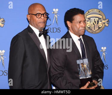 Samuel L. Jackson and Denzel Washington attends the 31st Annual ASC ...