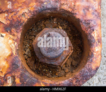 Rusted Metal Oxidation Corrosion Salt Texture Background Stock Photo ...