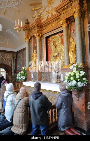 VILNIUS, LITHUANIA - DECEMBER 28, 2016: The Belfry (Cathedral Clock ...