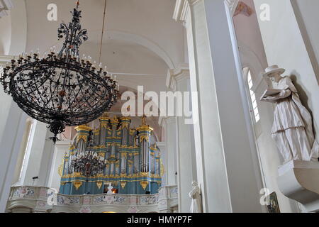 VILNIUS, LITHUANIA - DECEMBER 29, 2016: Vilnius University - the ...