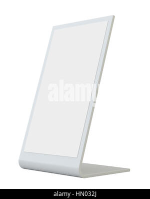 Holder Brochure Flyer 3D Rendering Stock Photo - Alamy