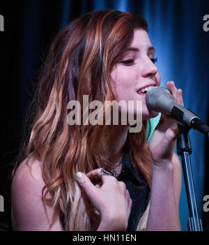 American indie rock singer, songwriter and musician Sabrina Mae ...