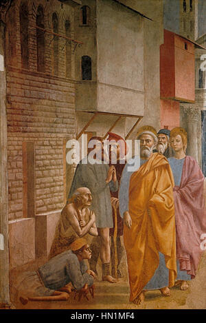 St. Peter Healing the Sick with His Shadow (Acts 5:15-16) 1971 by Jean ...