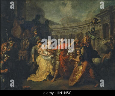 Farewell of Hector and Andromache, 1773. Oil on canvas by Anton ...