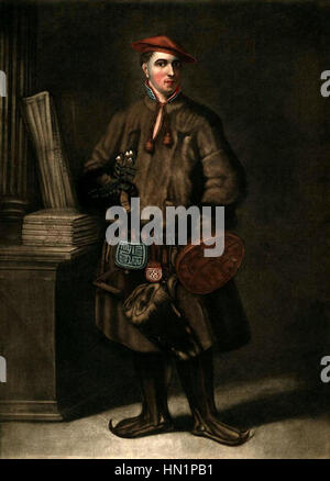 Carl Linnaeus. Portrait of the Swedish botanist and zooologist, Carl ...
