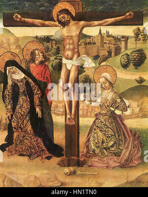 Master of Budapest - Crucifixion Stock Photo - Alamy