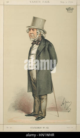 Richard Monckton Milnes, Vanity Fair, 1870-09-03 Stock Photo - Alamy