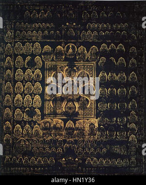 Mandala of the Womb Realm Kojimadera Stock Photo - Alamy