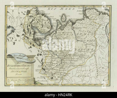 Map of European Russia in 1791 by Reilly 064 Stock Photo - Alamy