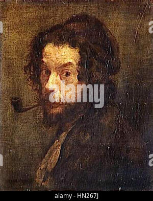 French: Autoportrait Self-portrait. 19th century. Girodet Autoportrait ...
