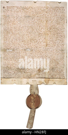 The 1297 version of the Magna Carta, owned by David M. Rubenstein ...