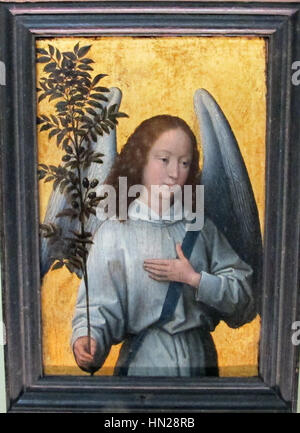 This painting by Hans Memling, created around 1478, depicts St. John ...