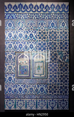 The 'Carreaux Ottomans' at the Louvre Museum showcases intricate tile ...