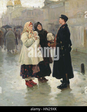 Mykola Pymonenko. Meeting Stock Photo - Alamy