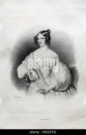 Maria Thun-Hohenstein Litho Stock Photo - Alamy