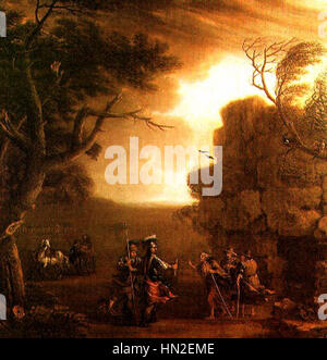 A scene from Shakespeare's tragedy, Macbeth, in which he alone sees ...