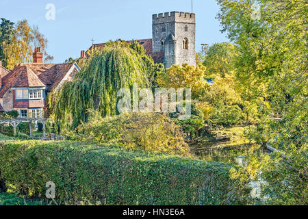 St Thomas Church Goring Oxfordshire UK Stock Photo - Alamy