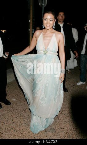 Actress Gong Li On The Dock Before Getting On Fashion Designer S Robert