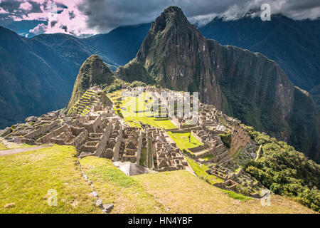 Inca God by Machu Picchu Stock Photo - Alamy