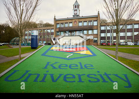 Keele University Newcastle under Lyme Staffordshire England Stock Photo ...
