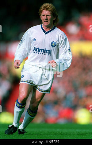 GORDON STRACHAN LEEDS UNITED FC 14 September 1992 Stock Photo - Alamy