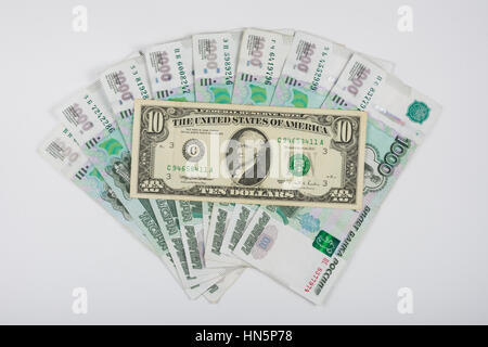 For a fan of banknotes one thousandth of Russian rubles is a bunch of ...