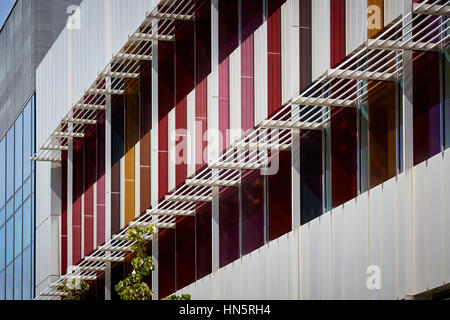 The Alan Gilbert Learning Commons Building, designed by Sheppard Robson ...
