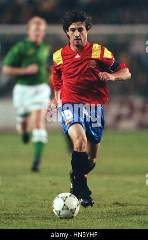 JOSE-MARIA BAKERO SPAIN & BARCELONA FC 16 May 1993 Stock Photo - Alamy