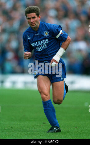 GARY MILLS LEICESTER CITY FC 13 April 1992 Stock Photo - Alamy