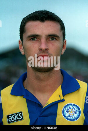 GARY SPEED LEEDS UNITED FC 17 January 1995 Stock Photo - Alamy