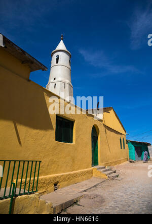 Al-Jami mosque minaret, Harari Region, Harar, Ethiopia Stock Photo - Alamy