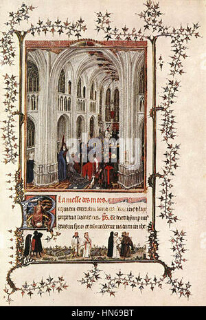 14th-century painters - Page from the Très Belles Heures de Notre Dame de Jean de Berry ...