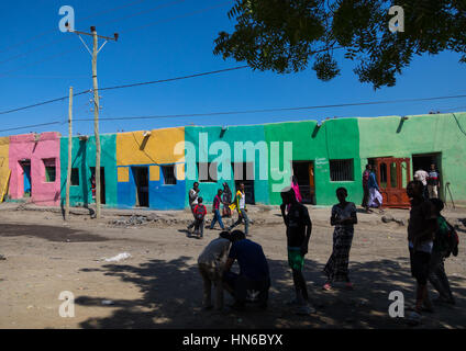 Traditional Afar Tribe House, Assaita, Afar Regional State, Ethiopia ...