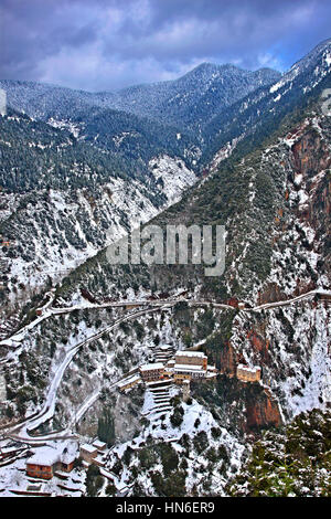 Proussos Monastery ("Panagia Proussiotissa"), one of the most important ...