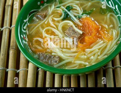 Thukpa - Tibetan noodle soup, which originated in the eastern part of ...