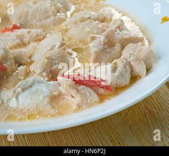 Chicken in Coconut Milk - Akoho sy Voanio very common dish in ...