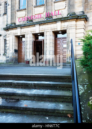 Carnegie Hall Theatre at East Port Dunfermline Fife Scotland Stock ...